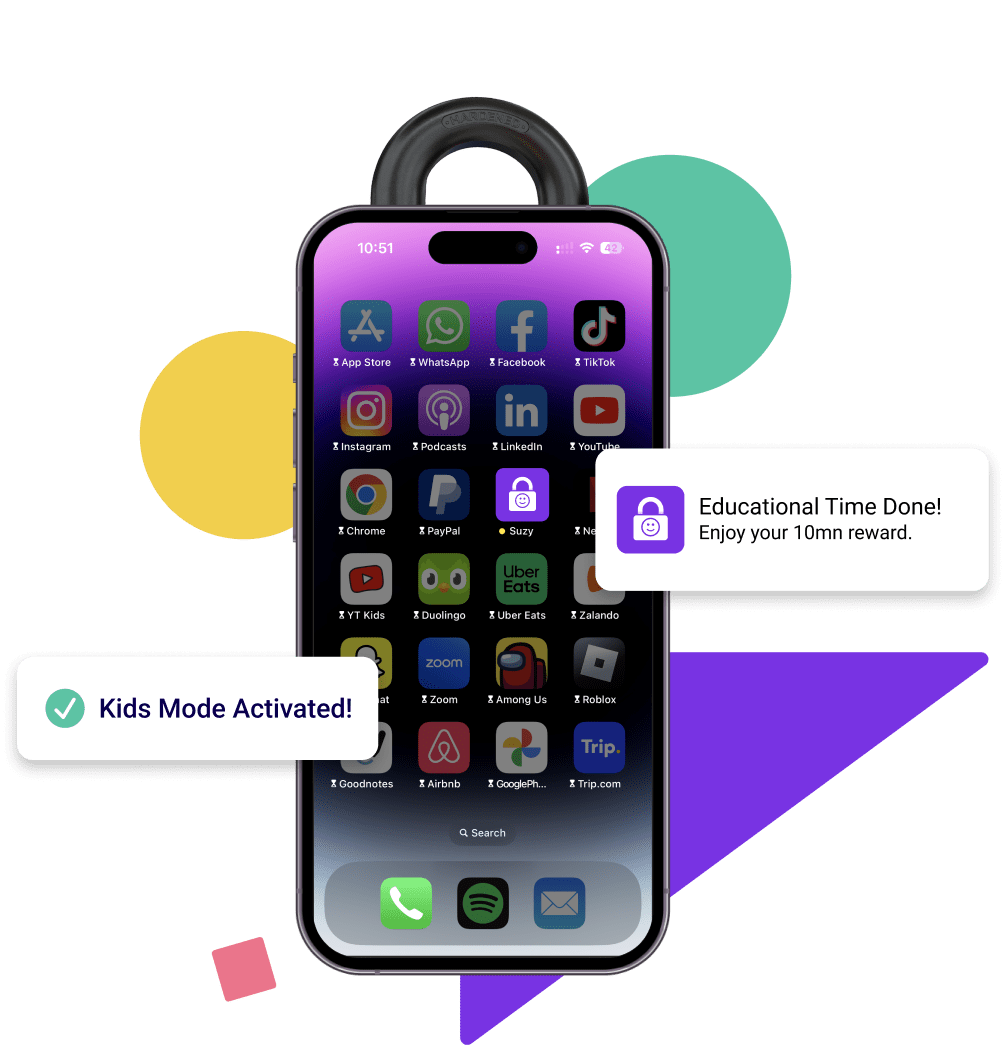 - Childproof your device instantly