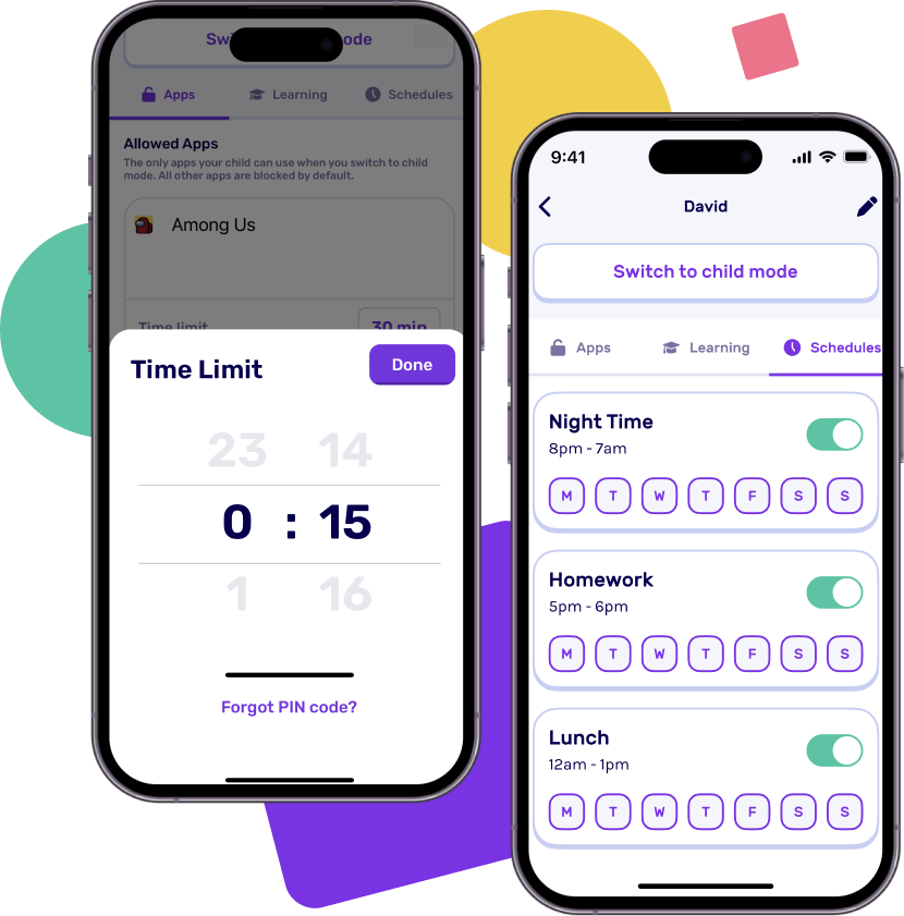 - Childproof your device instantly